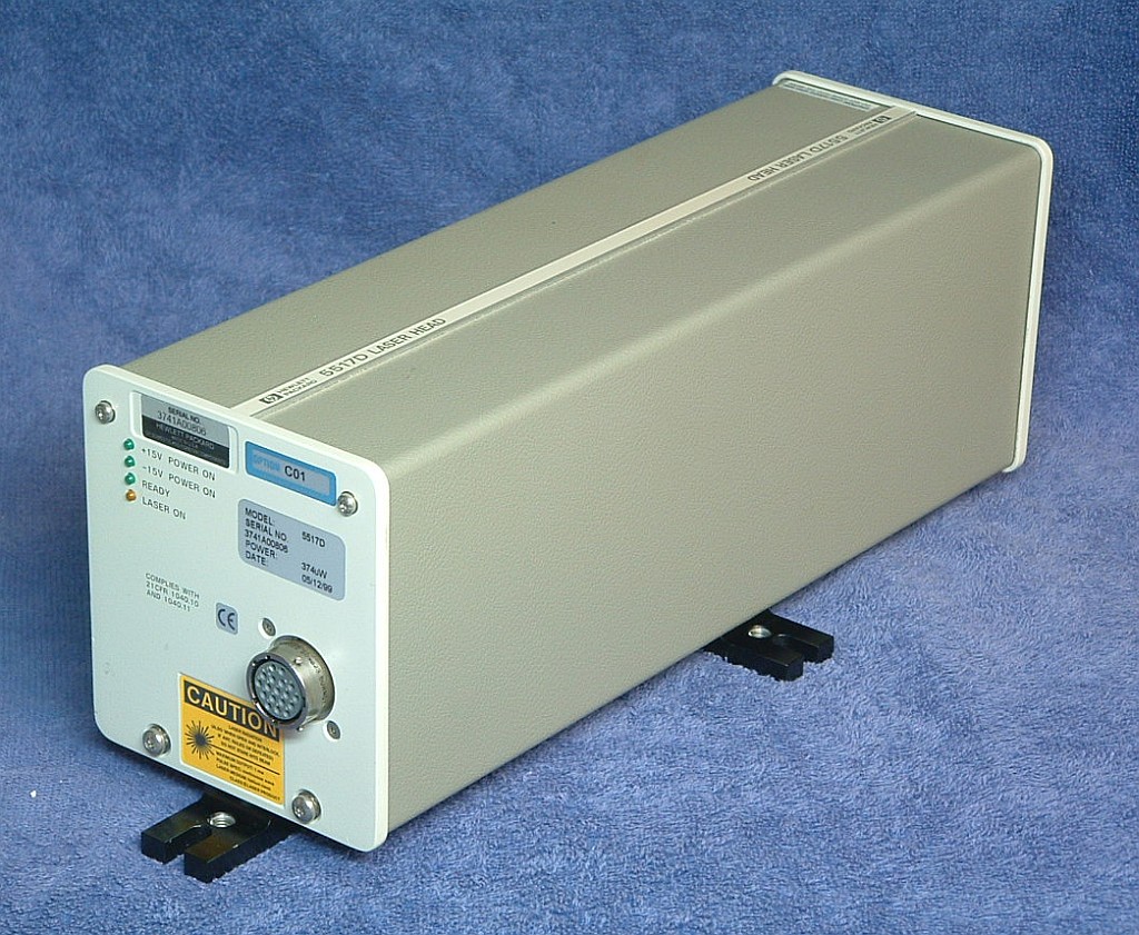 Replacing the HeNe Laser Tube in an HP/Agilent 5517 or 5501B Metrology ...