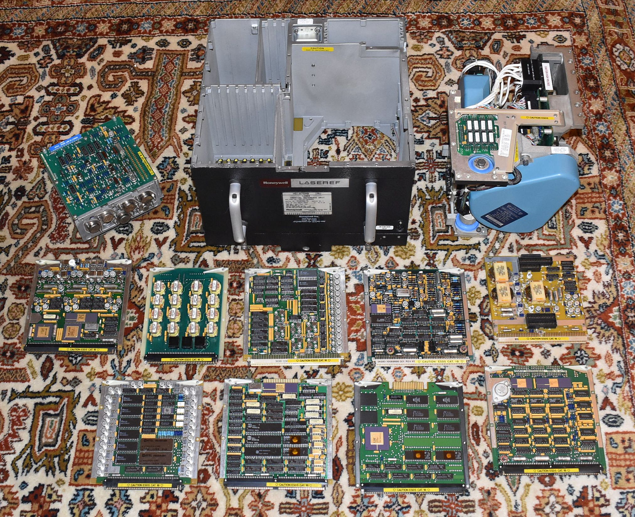 Photos of Honeywell Ring Laser Gyro-Based Inertial Reference Units Photos of Honeywell Ring Laser Gyro-Based Inertial Reference Units